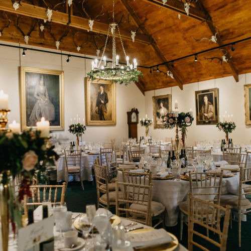 A fairytale wedding venue with a beautiful Ballroom