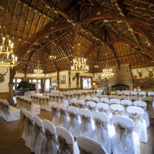 A fairytale wedding venue with a beautiful Ballroom
